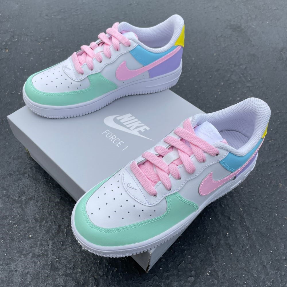 Candy Colors Custom Air Force 1 – Unite Custom
