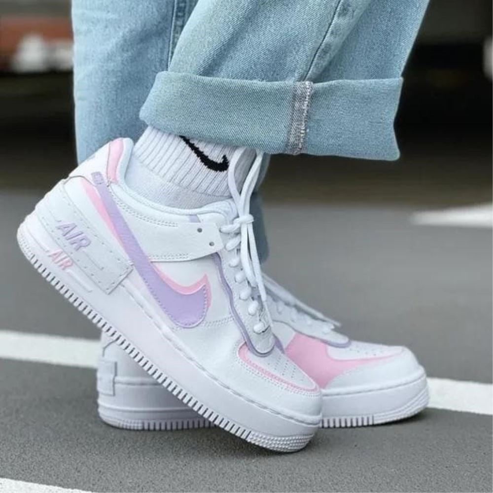 Light Pink Shadow Custom Air Force 1 – unitecustom