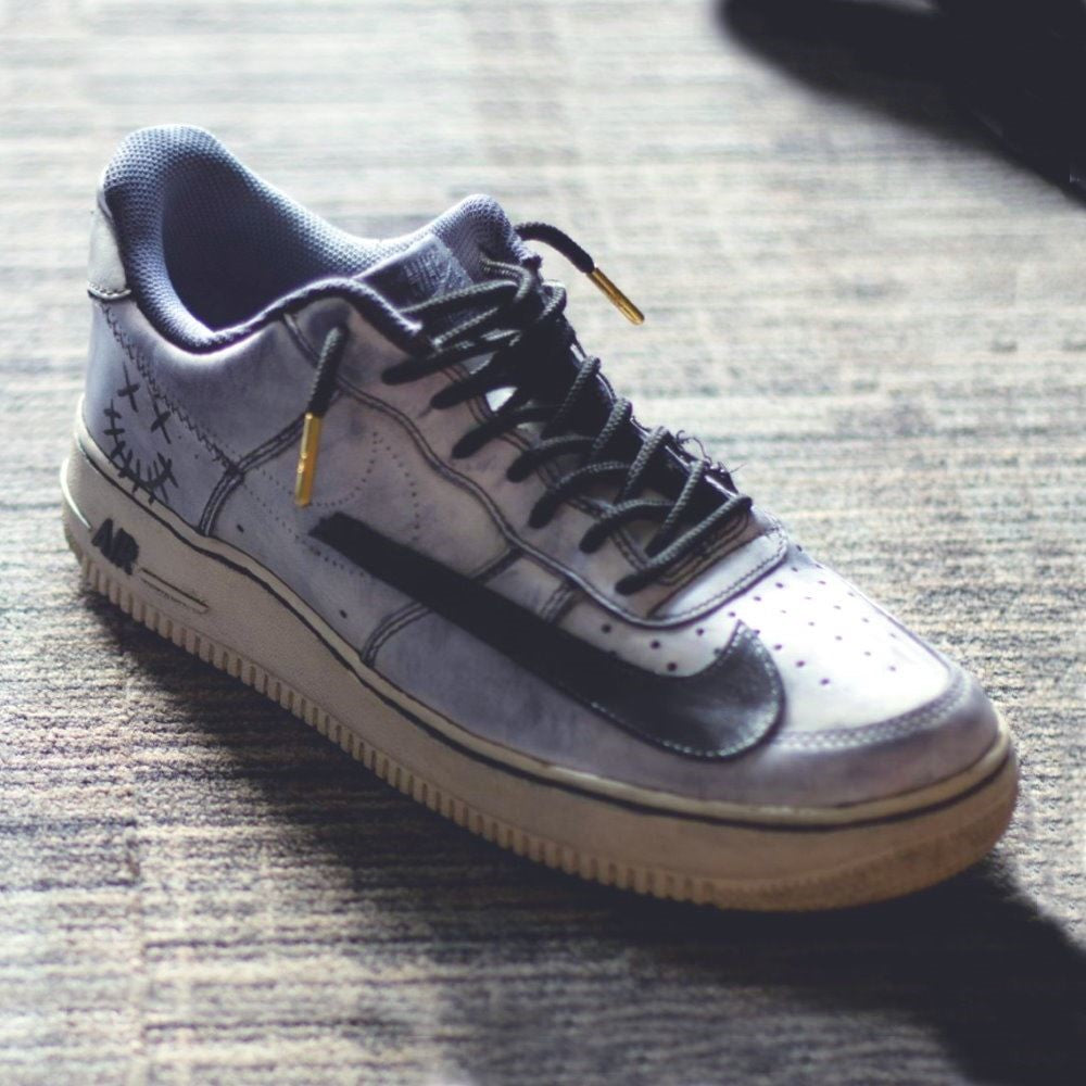 Gray Sewing Custom Air Force 1 – Unite Custom