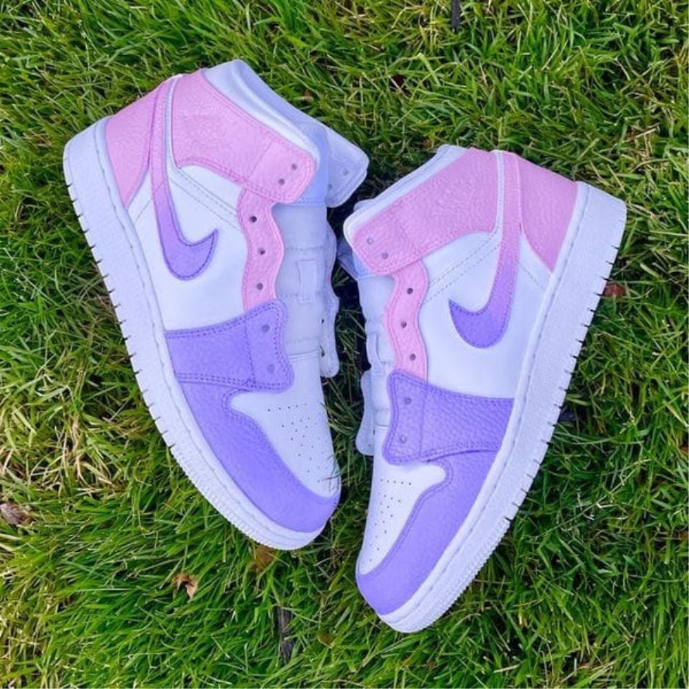 Pink Purple Gradient Custom Air Jordan 1 – Unite Custom