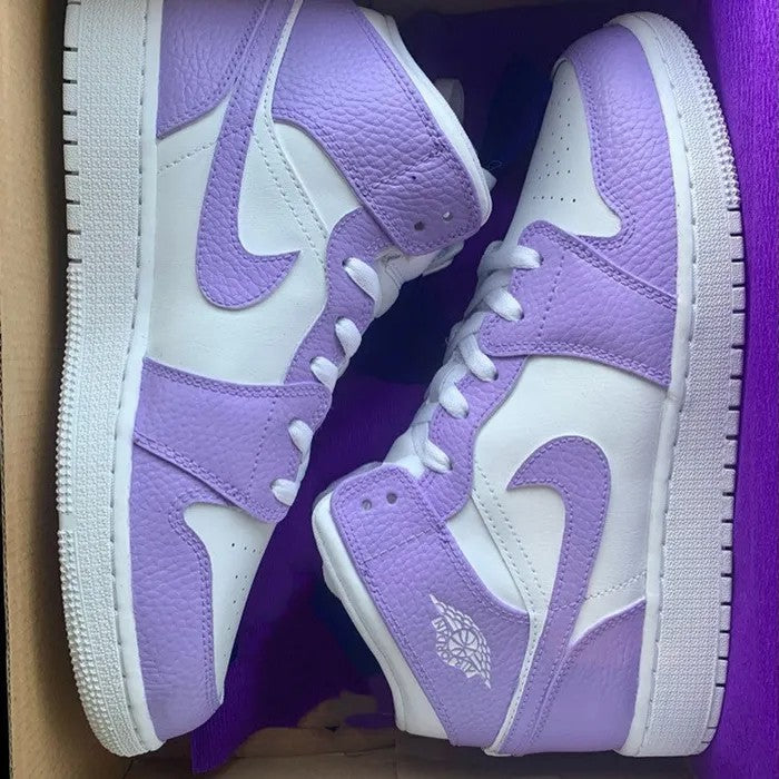 Custom Jordans Purple White – Unite Custom