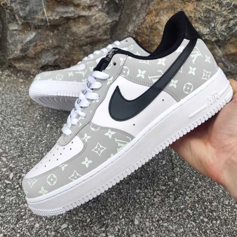 ROYAL GRAY LV Custom Air Force 1 – unitecustom