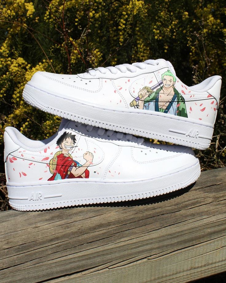 Custom Air Force 1 One Piece Red and Green Pattern – Unite Custom