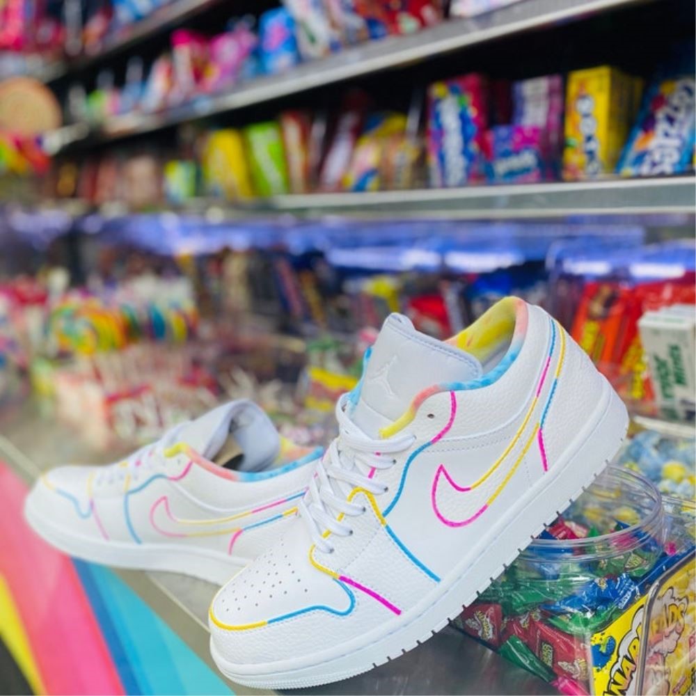 Tricolor Line Custom Air Jordan 1 – Unite Custom