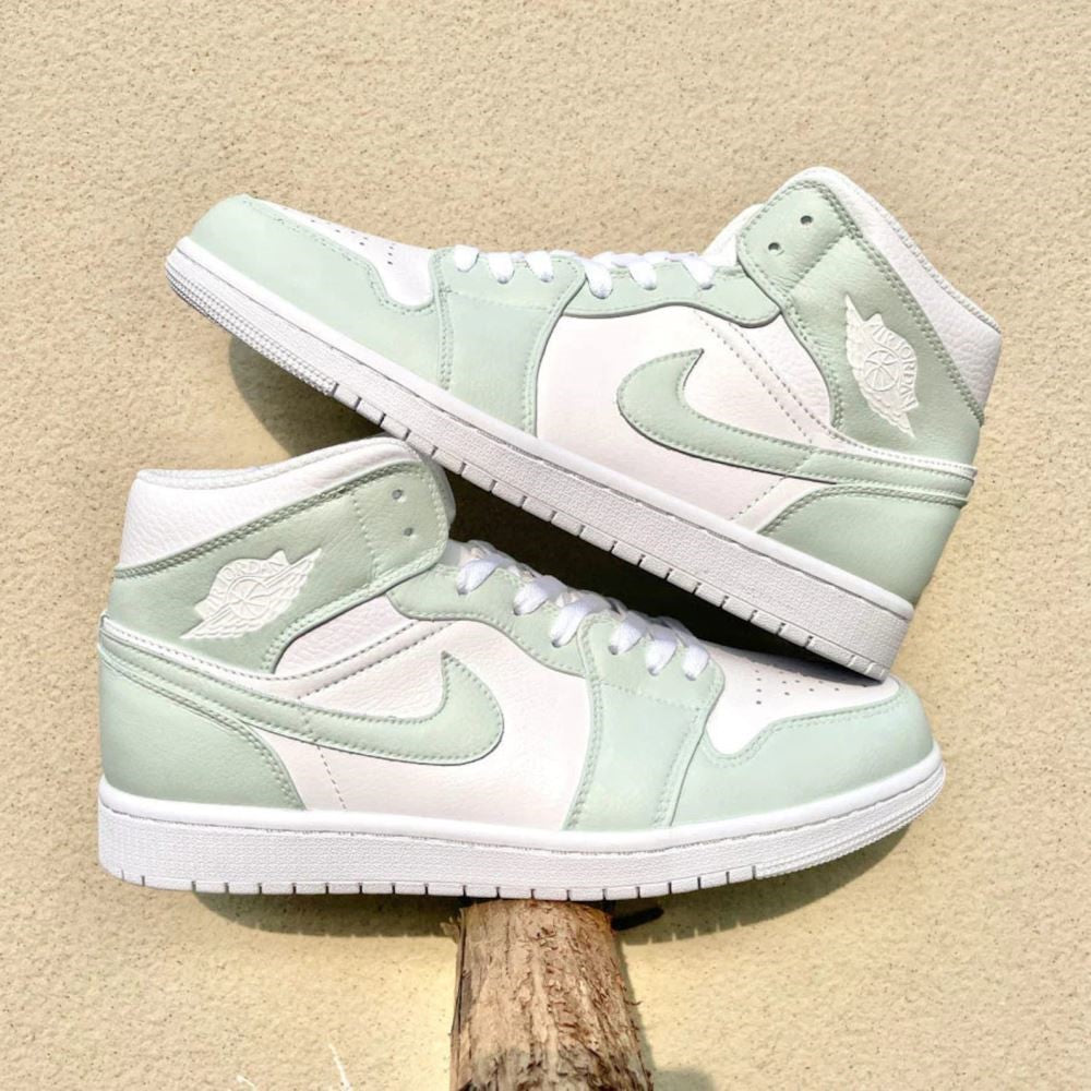 Light Green Custom Air Jordan 1 – Unite Custom