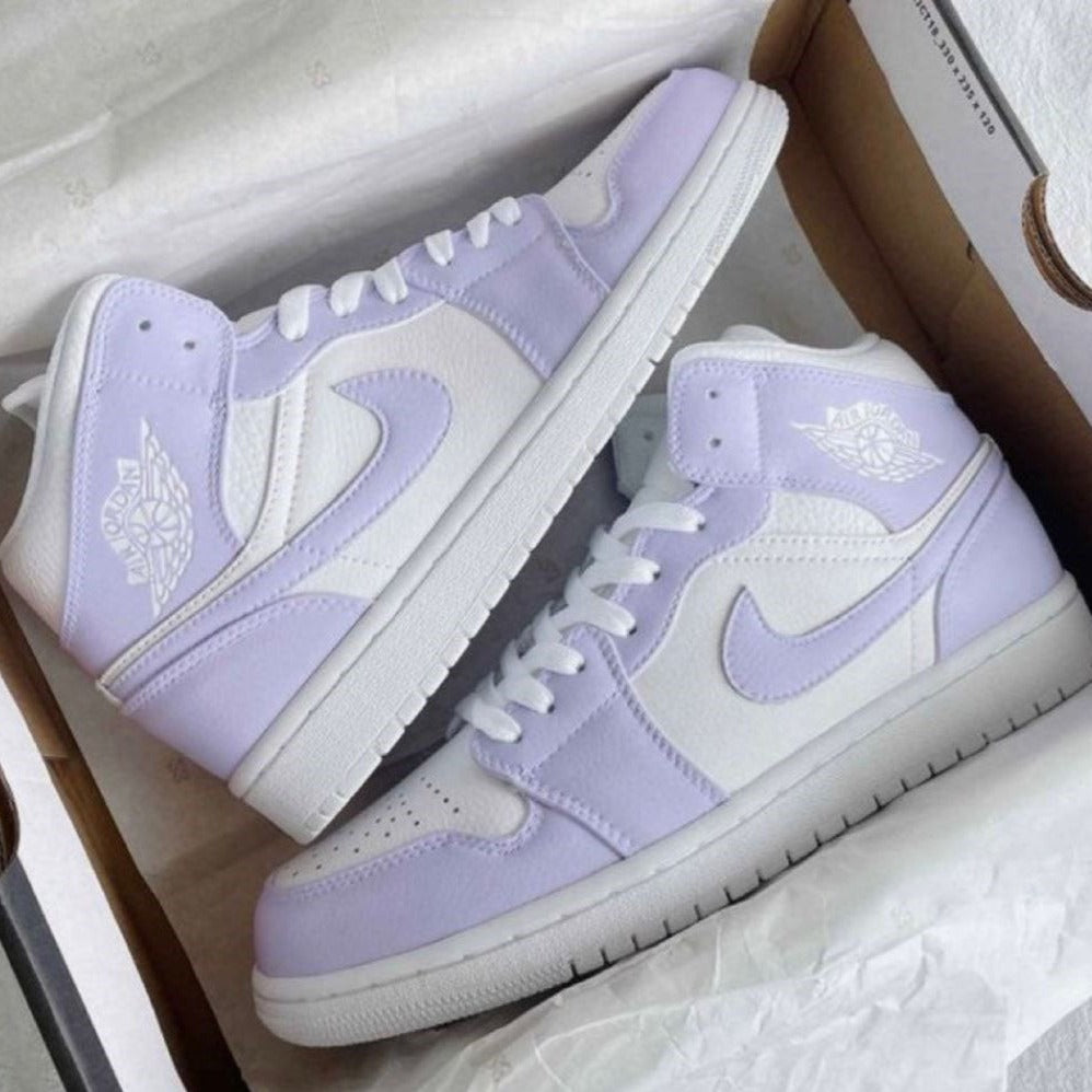 Light Purple Custom Air Jordan 1 – Unite Custom