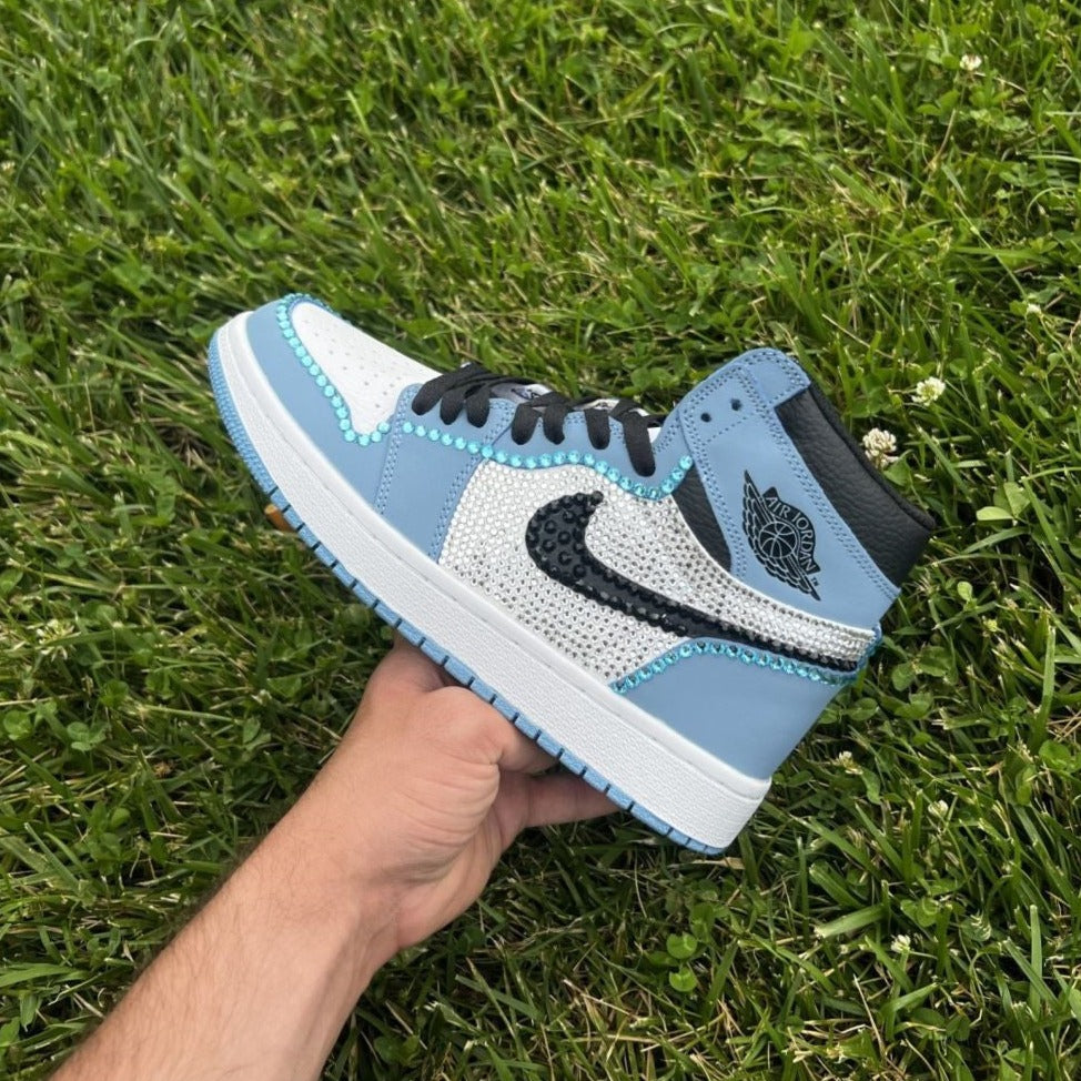 Rhinestones Custom Air Jordan 1 – Unite Custom
