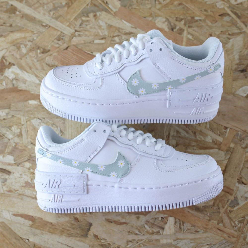 White Daisy Custom Air Force 1 – unitecustom