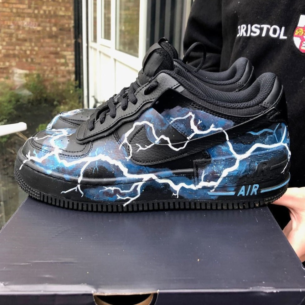 Blue Lightning Custom Air Force 1 – unitecustom