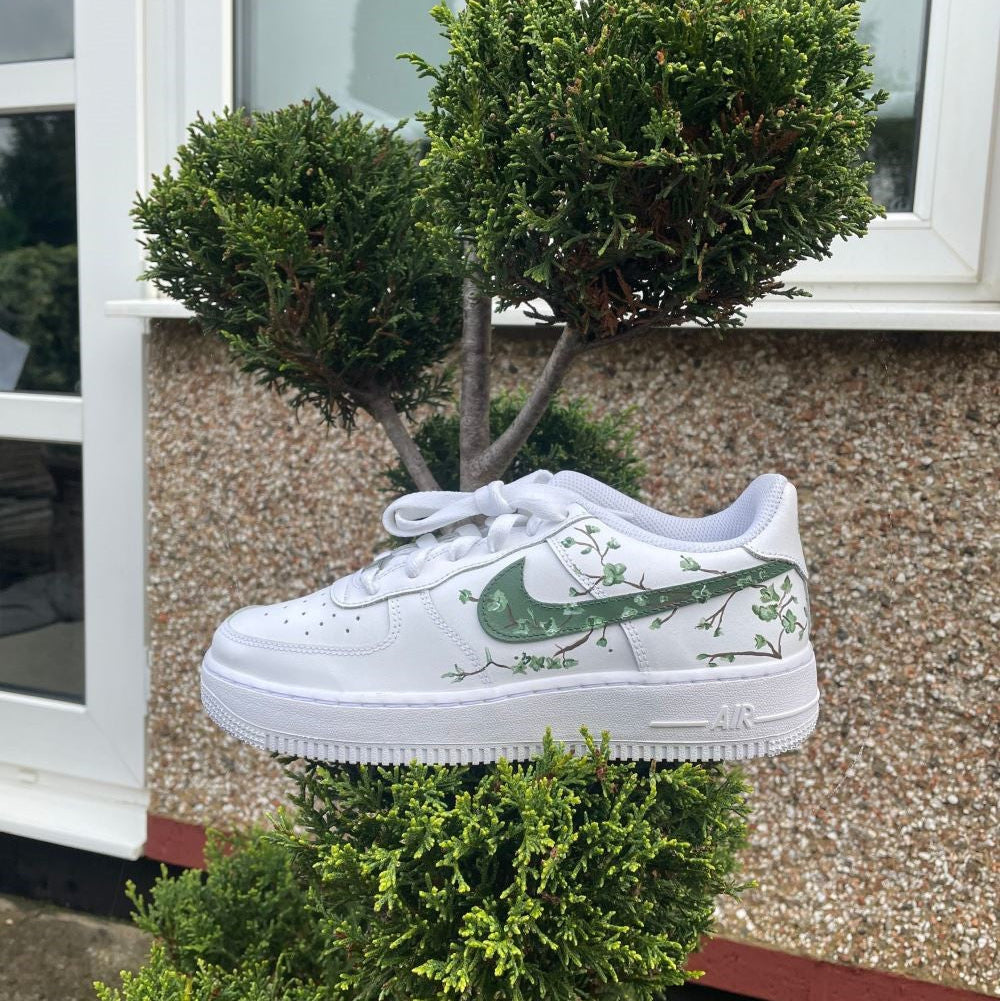 Green Cherry Custom Air Force 1 – Unite Custom