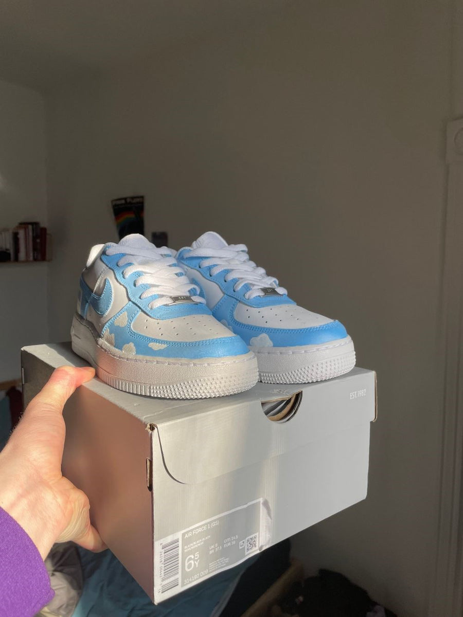 Sky and Cloud Custom Air Force 1 – Unite Custom