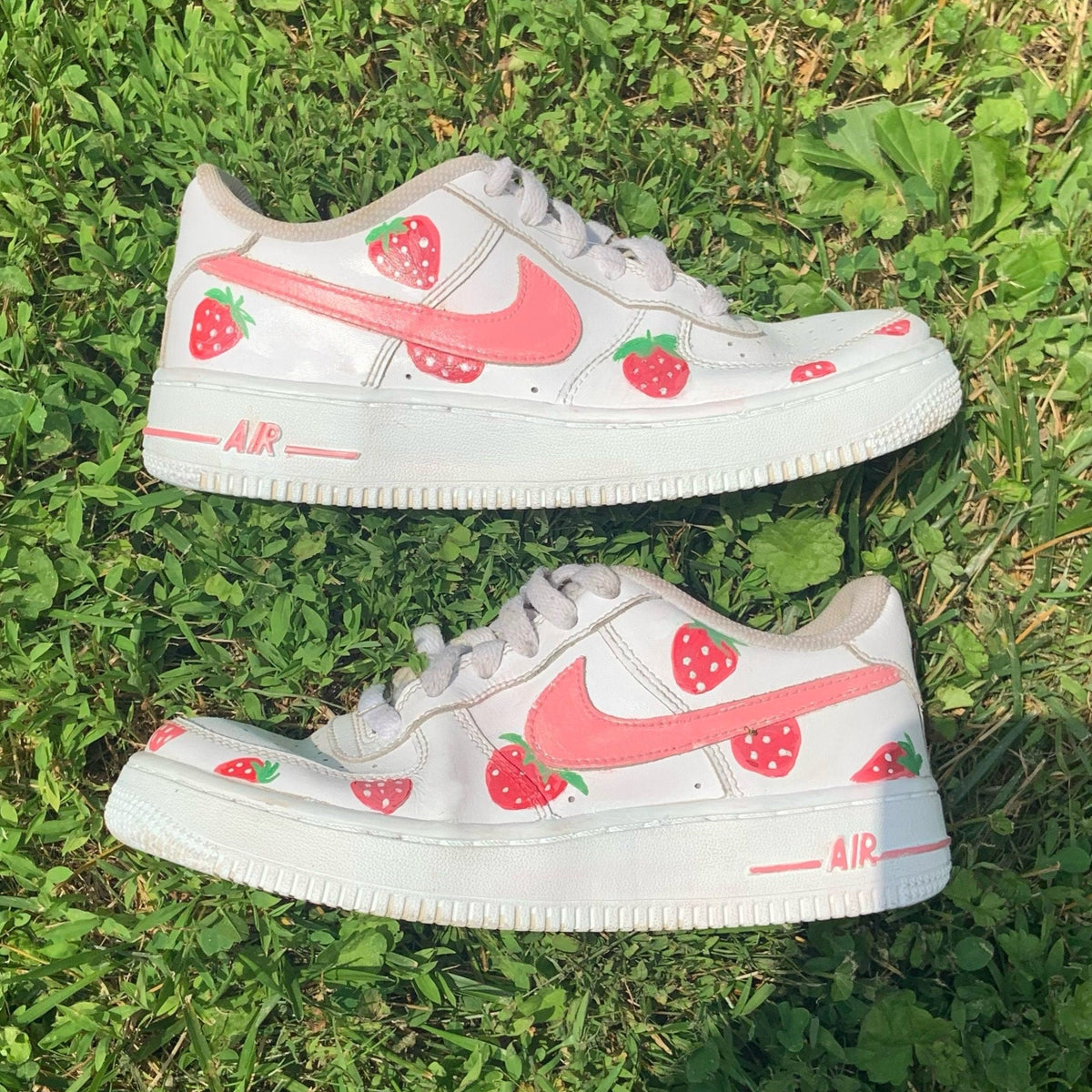 Strawberry Custom Air Force 1 – unitecustom