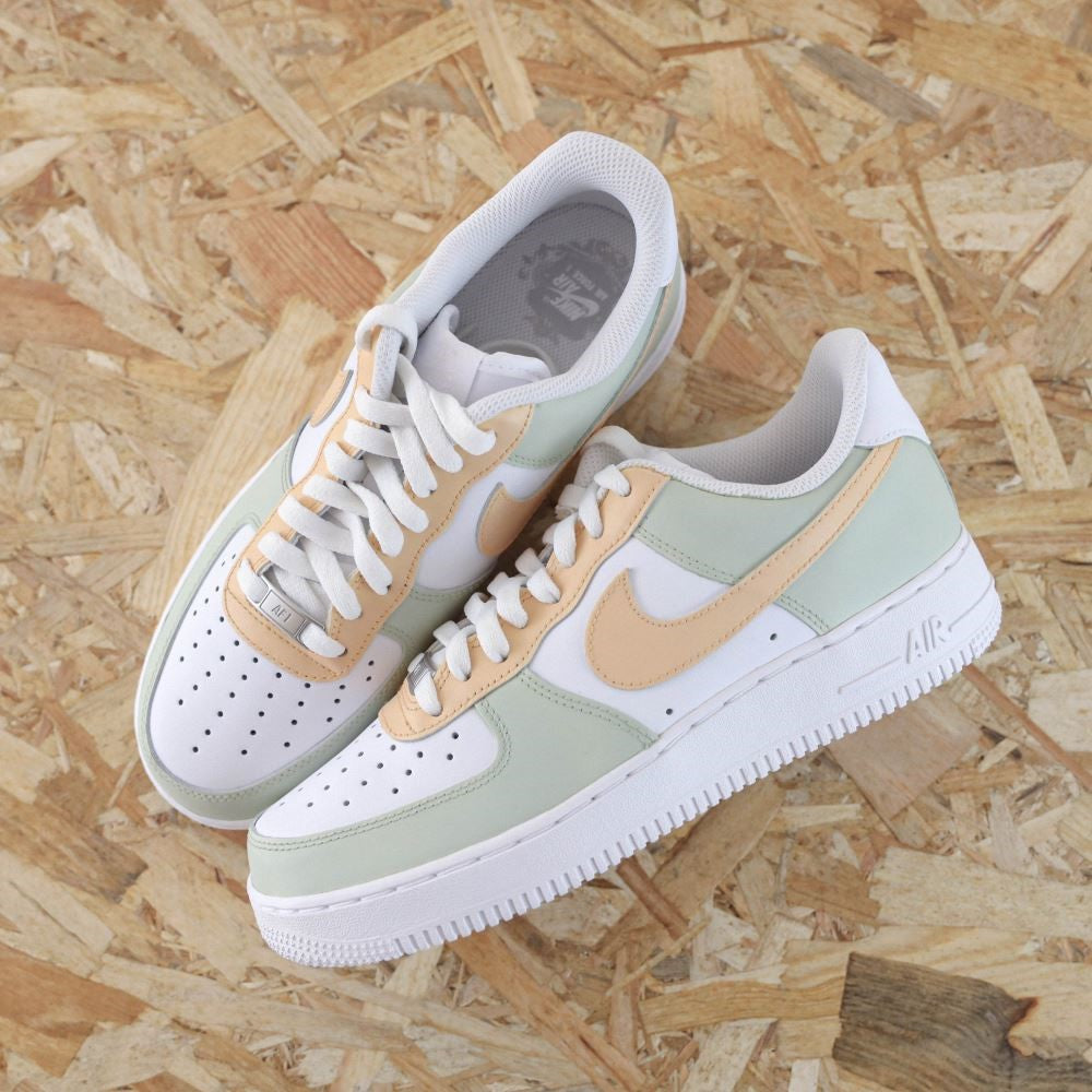 Orange Custom Air Force 1 – unitecustom