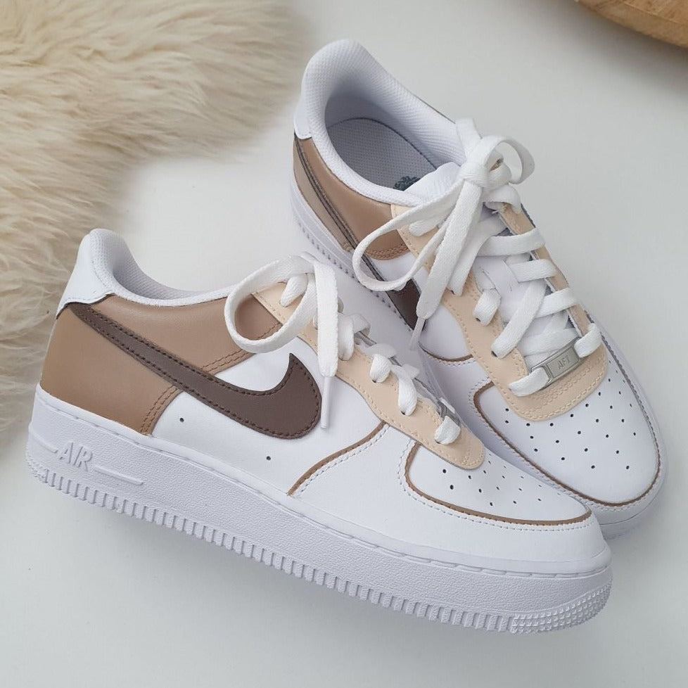 Brown Custom Air Force 1 – unitecustom