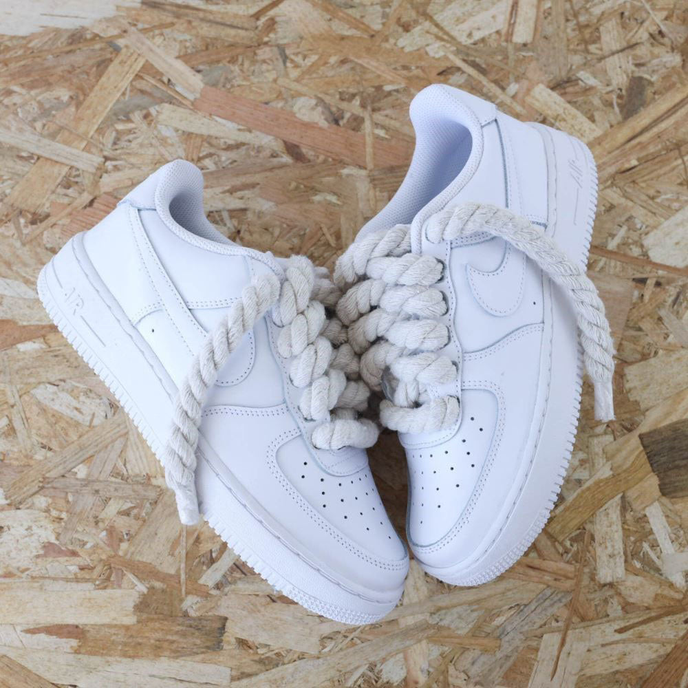 White Twine Custom Air Force 1 – Unite Custom