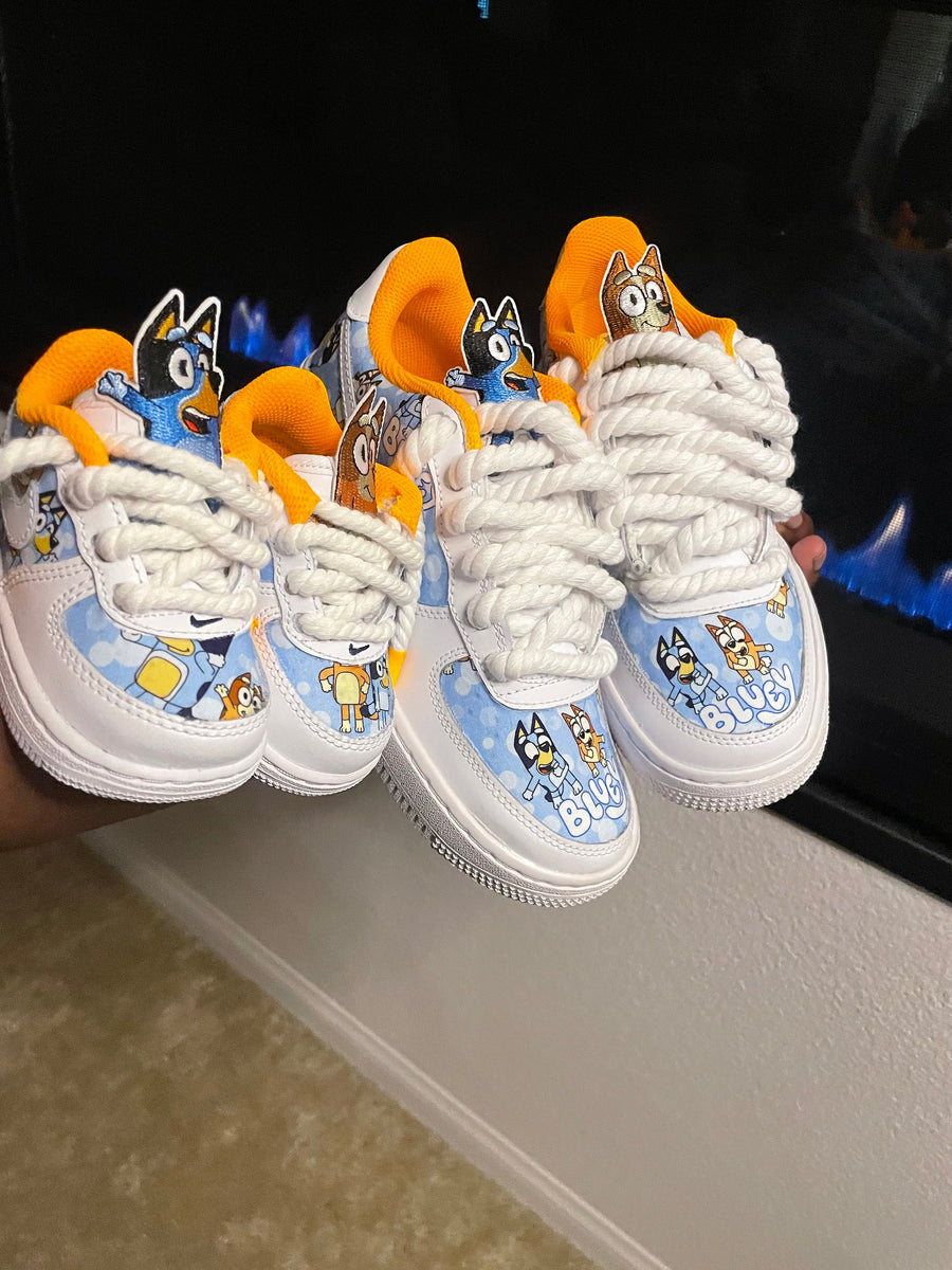 Bluey Cartoon Custom Air Force 1 – Unite Custom