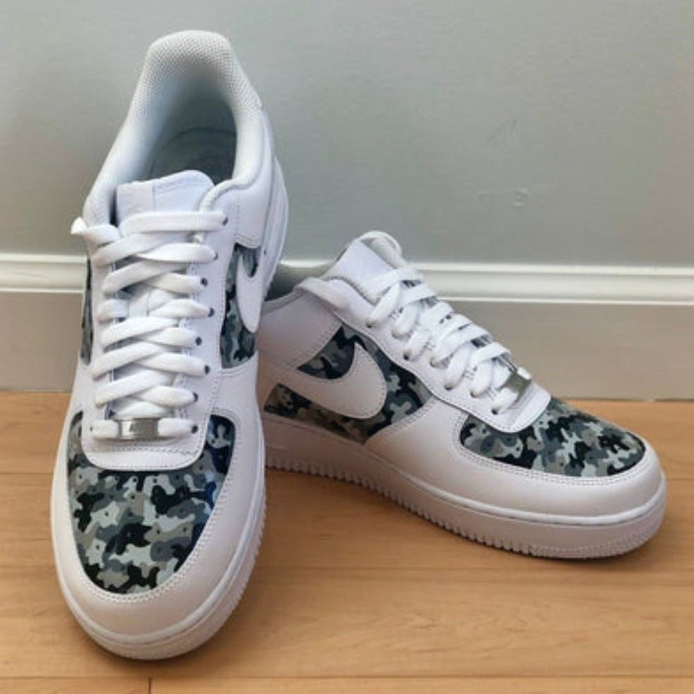 Dark Camouflage Custom Air Force 1 – unitecustom