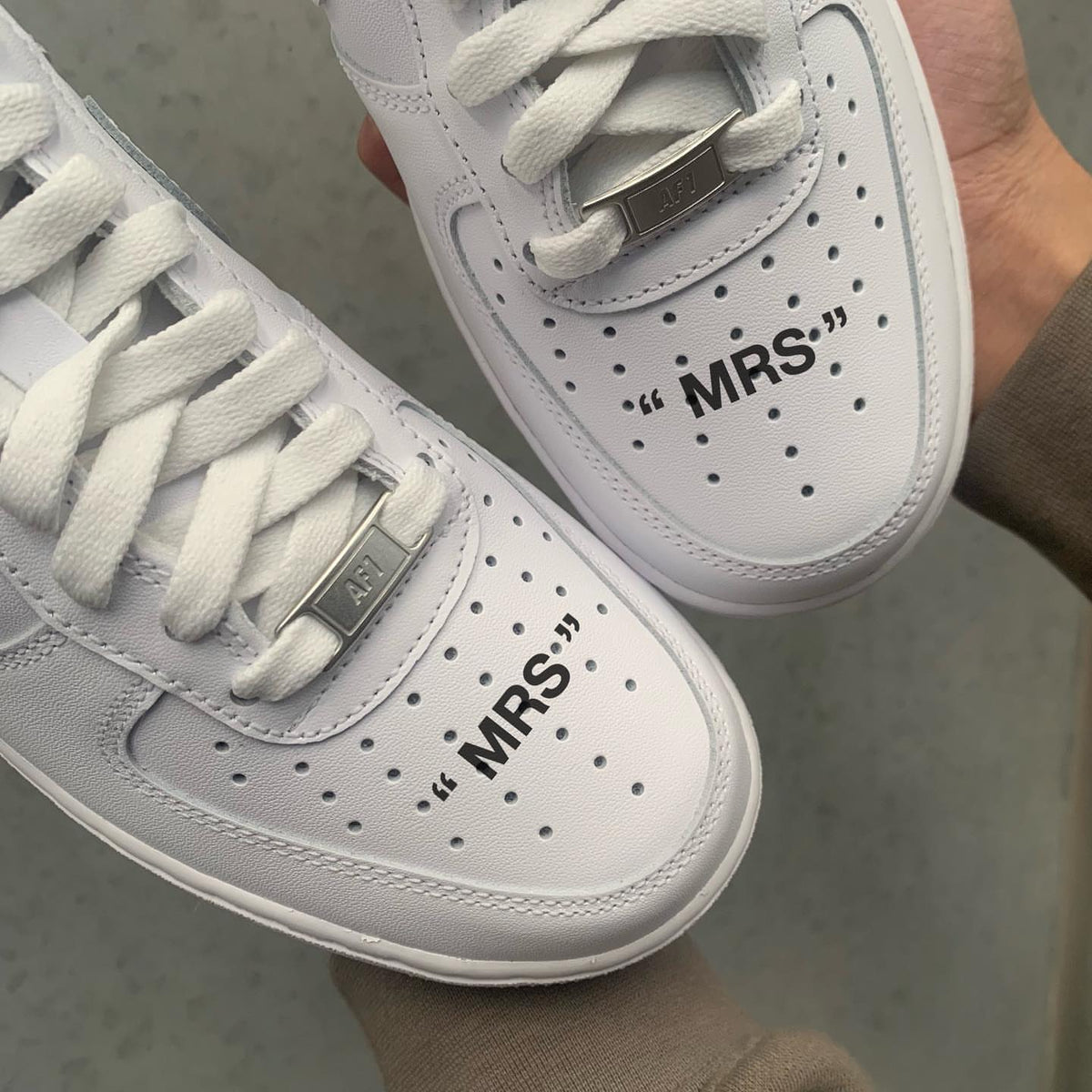 For Wedding Custom Air Force 1 – Unite Custom