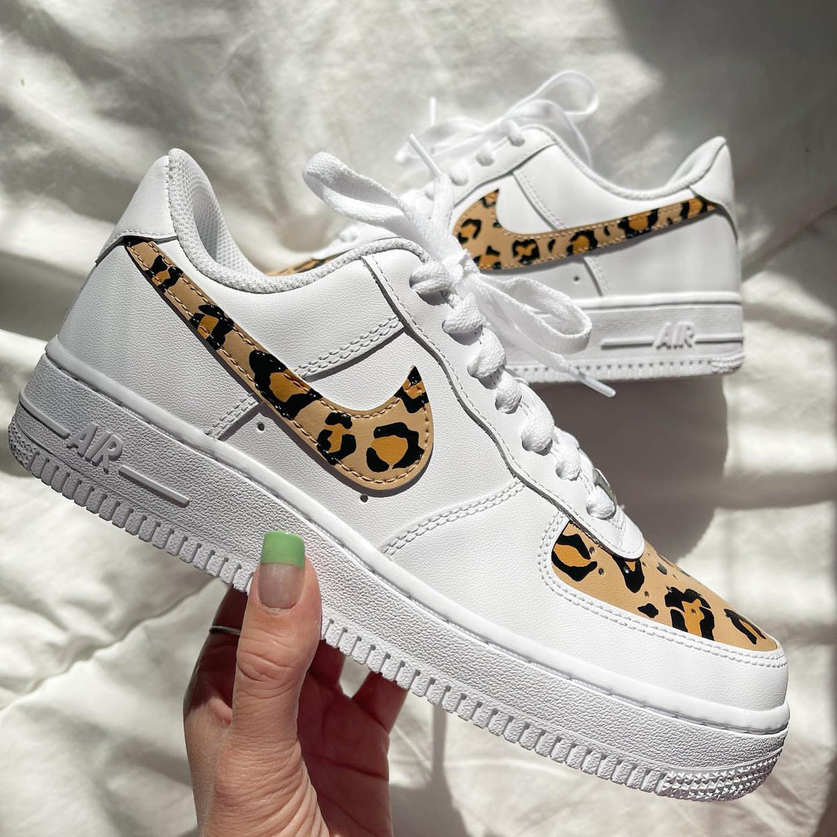 Leopard Print Custom Air Force 1 – Unite Custom