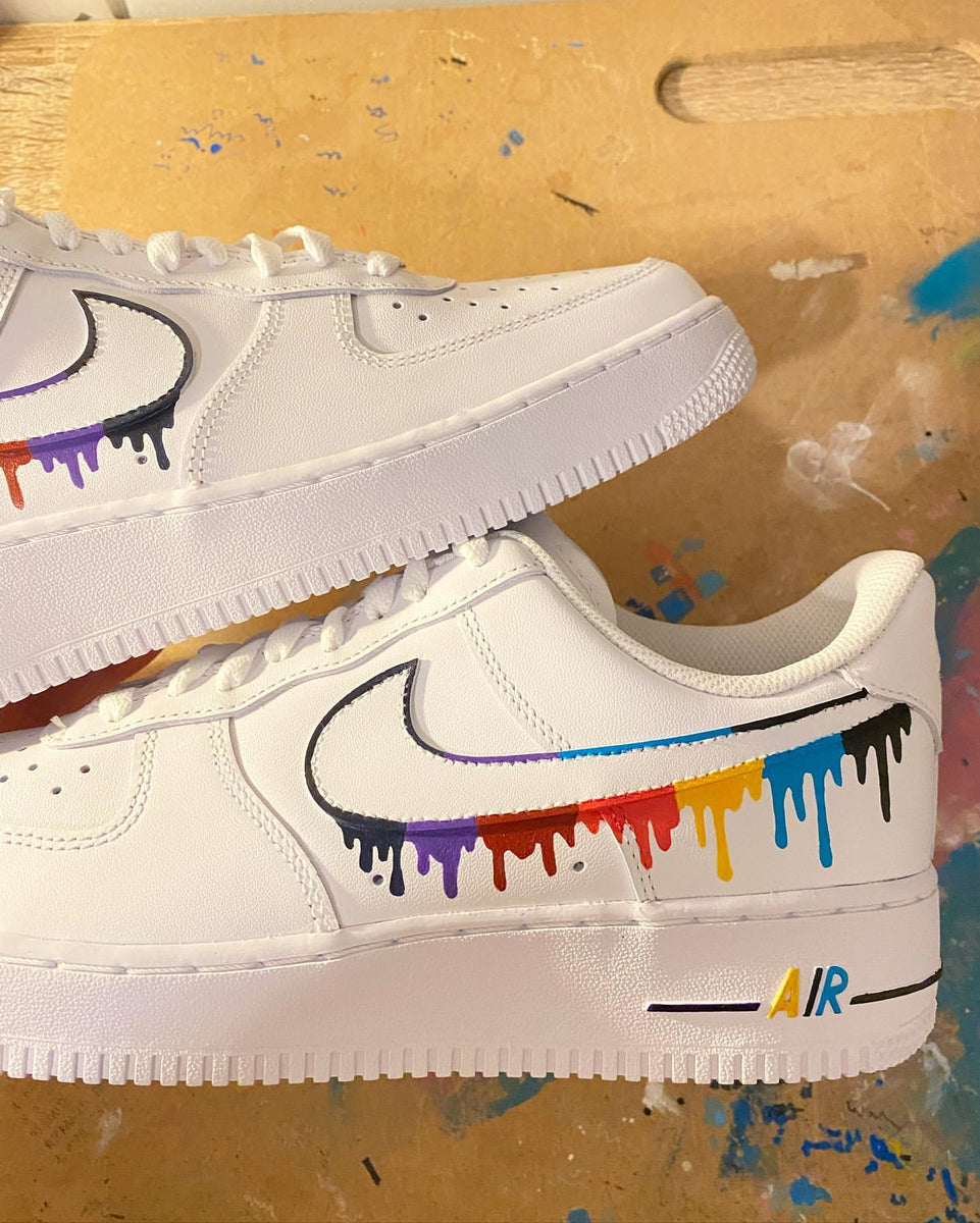 Multi-Drip Custom Air Force 1 – Unite Custom