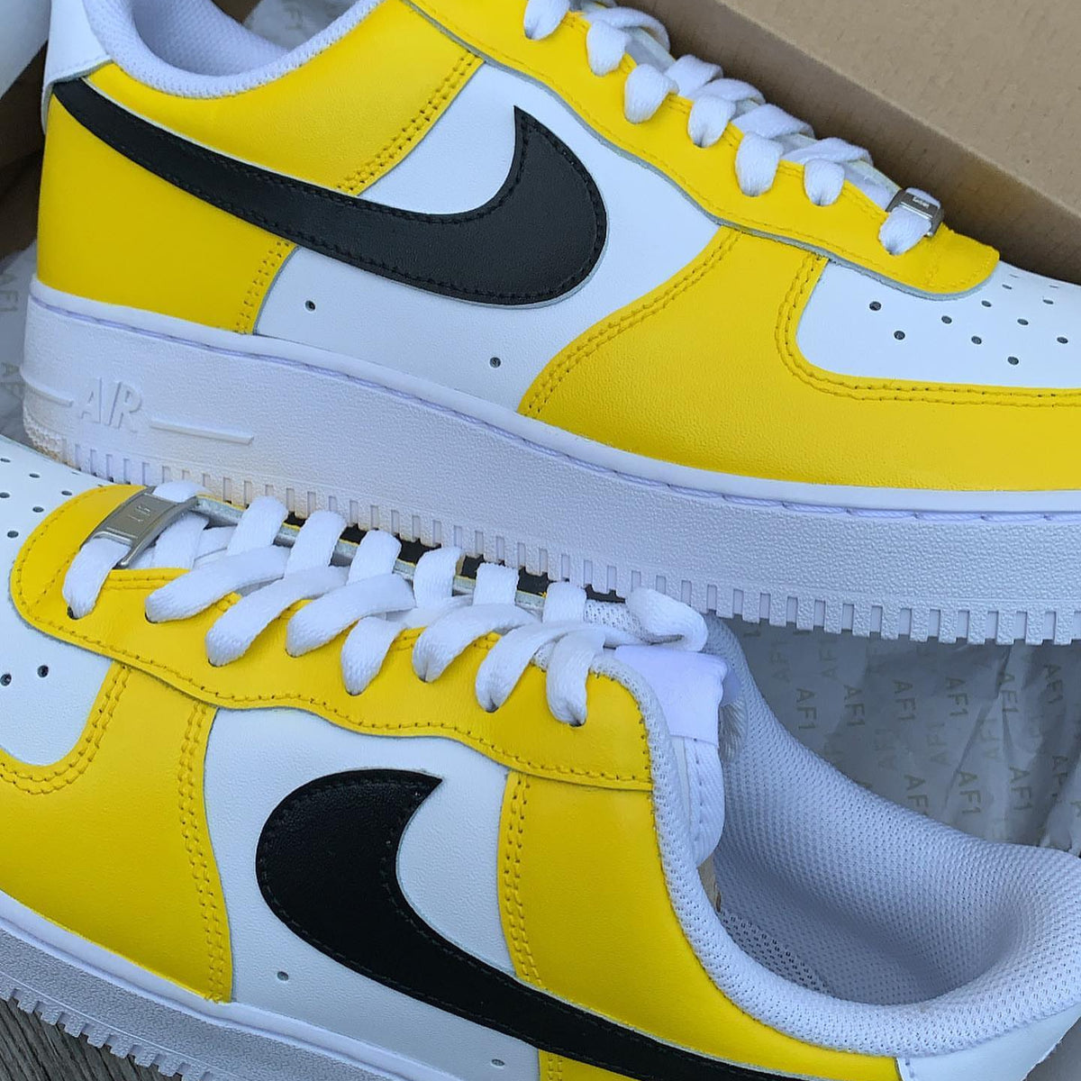 Yellow Custom Air Force 1 – Unite Custom